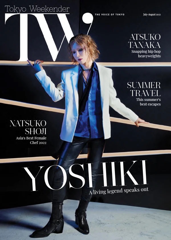 YOSHIKI Tokyo Weekenderの表紙に登場！スペシャルインタビューも掲載 ｜ YOSHIKI.net