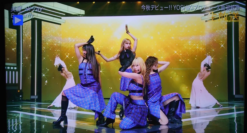 YOSHIKIがプロデュースする、4オクターブを奏でる4人の若き歌姫「美麗-Bi-ray-」日本テレビ「THE MUSIC DAY」にて異例のデビュー前、初披露！