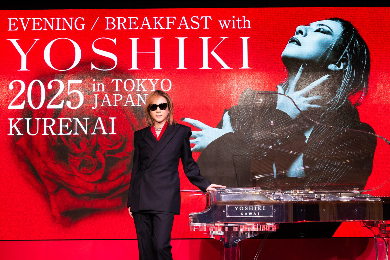 YOSHIKI 世界一豪華なディナーショー開催決定ディナーショー史上最高額 1 席 100 万円の超プレミアム席が登場「MAISON YOSHIKI PARIS×仏Baccarat（バカラ ...